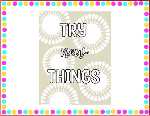 Printable Boho Motivational Posters, Growth Mindset Posters for Kids ...