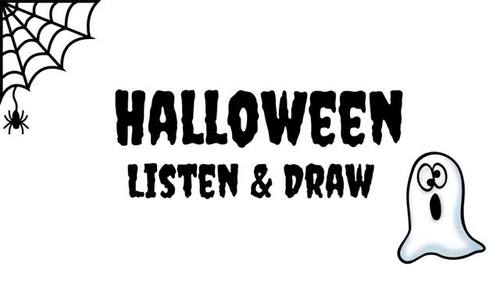 Halloween BUNDLE | Listen and Draw | CVC Read & Match | CVC Spelling ...