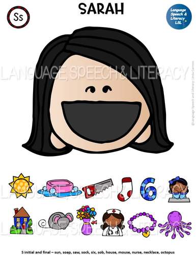 Distance Learning | Speech Therapy | Articulation of S Sound Scenes