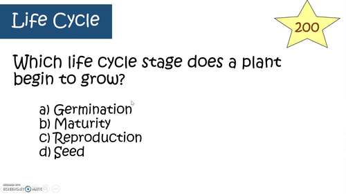 Plants Jeopardy! Review game (Test prep, Practice) | TPT