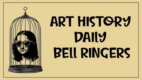 Daily Bell Ringers Digital Art History Daily Warm up Middle School High ...