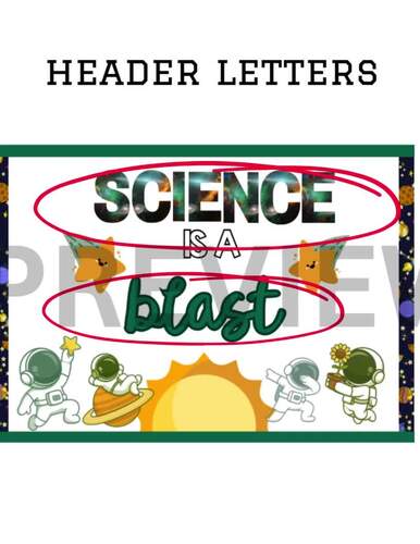 Science Is a BLAST – Bulletin Board Display Kit | Space-Themed ...