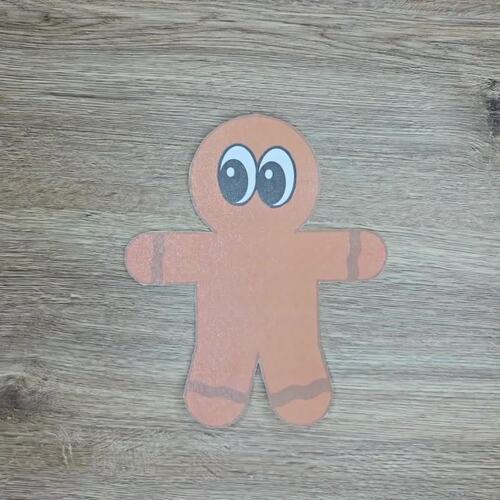 Gingerbread Girl Craft Template by Mollers Makes It | TPT