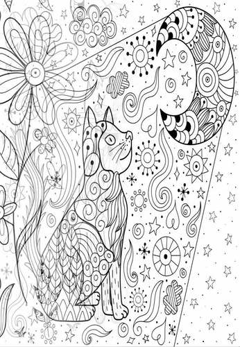 Animal Coloring Sheets - Mindfulness Coloring Pages Kids & Adults ...