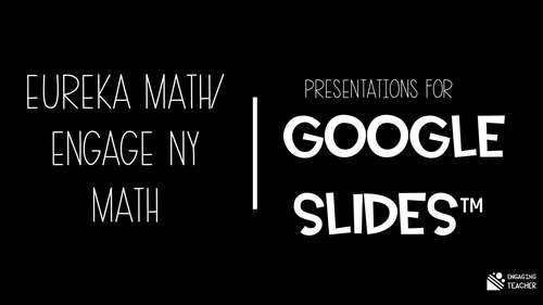 Math Presentations for Google Slides™ - PreK Module 3 by Engaging Teacher