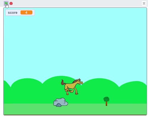 Horse Racing Coding Project – Scratch Game Programming Activity Grades 8-10