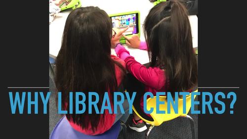 Library Centers for Library Learners printable ebook | TPT