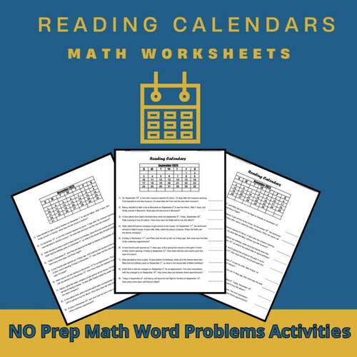 Reading A Calendar Worksheets Word problems | applied Math life skills ... Reading A Calendar Worksheets Word problems | applied Math life skills ...