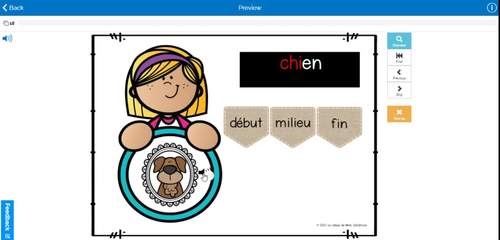 Où se trouve la syllabe? French Boom Cards Farm Edition | TPT