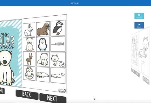 Polar Animals Preschool- Speech & Language Unit (+BOOM Cards) | TPT