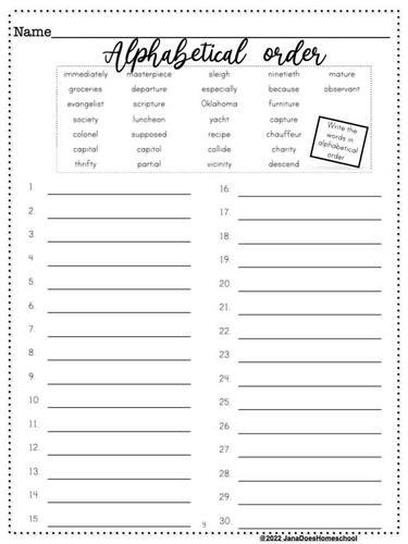 Abeka Spelling Vocabulary & Poetry 4 - 5th Edition - Spelling List 31 ...