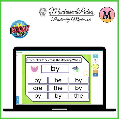 Sight Words - Look & Find Set 1 - Boom Cards™ - Interactive Digital ...