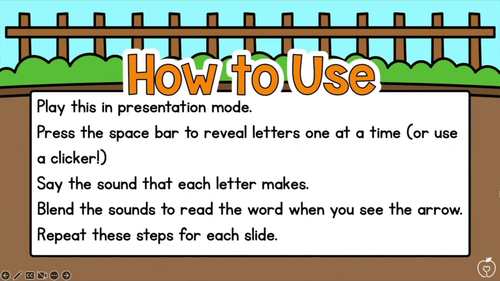 Short a CVC Blending PowerPoint by et cetera Primary Goods | TPT
