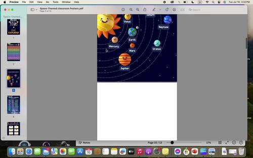 SPACE-THEMED CLASSROOM POSTERS by English ED ventures | TPT