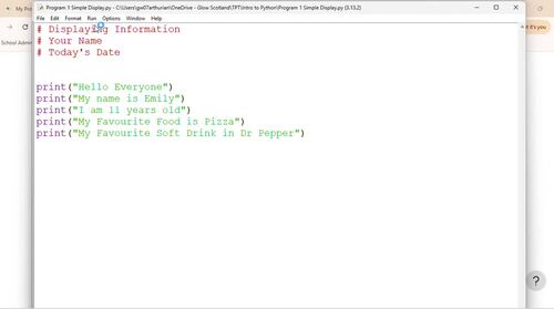 Introduction and Intermediate Python Coding Lesson Bundle (10 lessons)