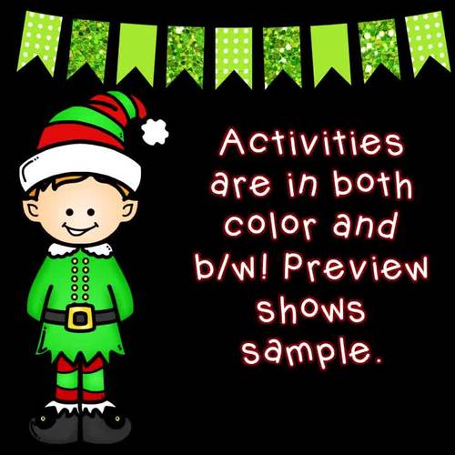 How to Catch an Elf Character Trait Activities - Christmas Book Companion