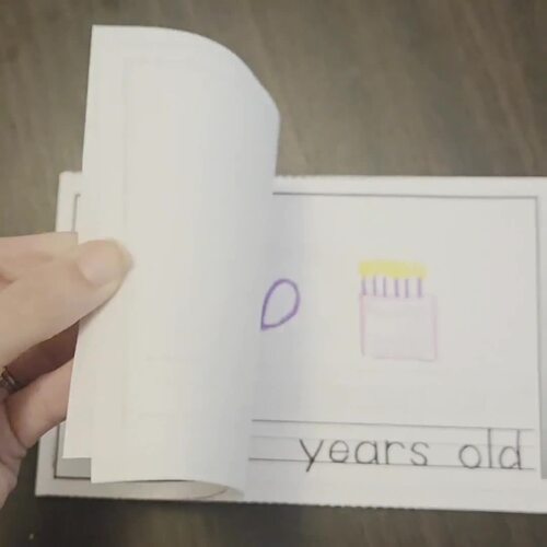 All About Me Mini Book – First Week of School Writing & Drawing Activity