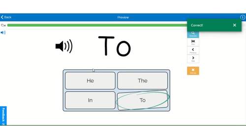 Boom! Cards: Pre-K Sight Word Practice #2 by LIFE Skills by Mrs G