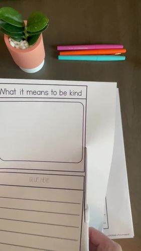 Kindness Book | Paper Bag Book by Teaching with Mrs Townsend | TPT