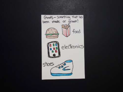 Let's Draw Goods and Services (Part 1-Goods)! by Patty Fernandez Artist