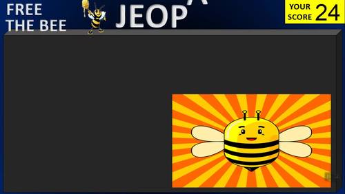 Free The Bee Jeopardy FULLY EDITABLE PowerPoint Game TEMPLATE! by ...