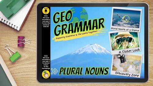 3rd Grade Grammar Activities: PLURAL NOUNS (LINKtivity® + Mini-Unit)