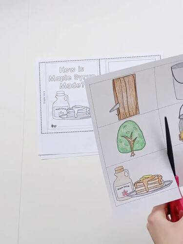Science Mini Books - Maple Syrup by Adventures with Bug and Peach