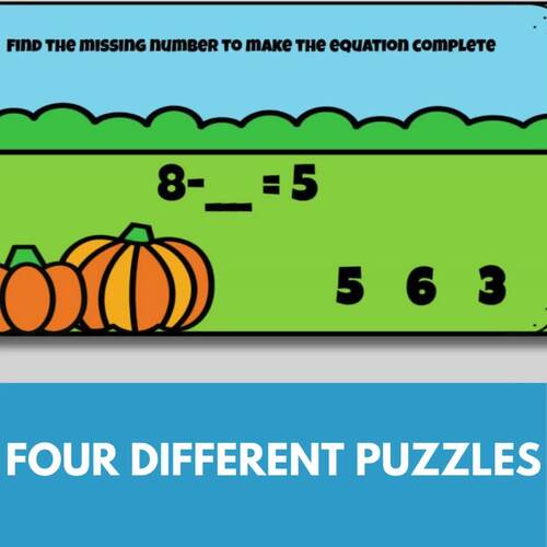 Thanksgiving Escape Room 1st Grade Addition Review in Google Slides