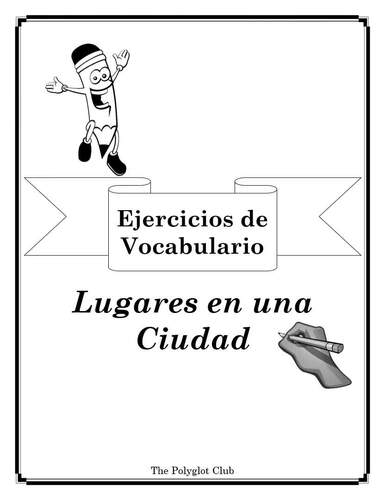 Lugares en una Ciudad - Guía de Ejercicios (Vocabulary Worksheet ...