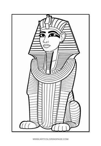 Step Back in Time with Ancient Egypt Coloring Sheets Vol 2 by Art ...