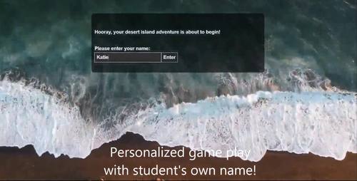 Digital Escape Room Adventure Pick A Path 'Stranded Desert Island ...