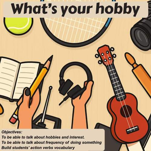 ESL Speaking & Grammar Activities: Talking About Hobbies & Free Time ...