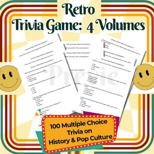 100 Question Trivia Challenge –World History & Pop Culture (1950s–1990s)
