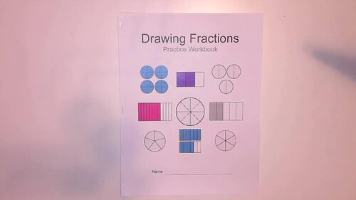 Drawing Fractions with Confidence: A Step-by-Step Workbook by MathBell