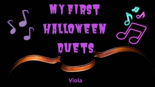My First Halloween Duets for Beginning Viola by Remember Me Music