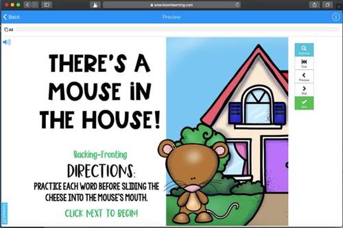 Feed the Mouse: Phonological Process Boom Card Activity | TPT