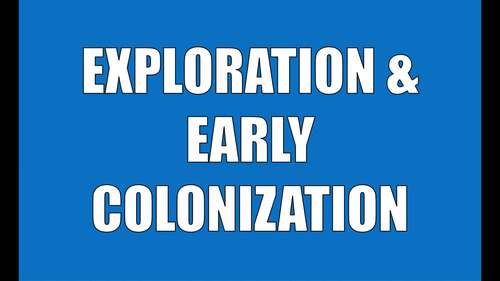 Texas History - Exploration & Early Colonization Timeline Anchor w ...