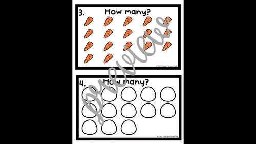 Winter Snowman Teen Numbers Counting 11-20 Task Cards 1:1 Correspondence