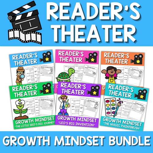 Growth Mindset Readers Theater | Social Emotional Learning SEL ...