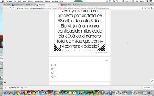 Problemas de multiplicación y división Google Classroom - Problems in ...