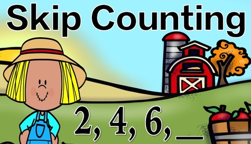 skip counting clipart