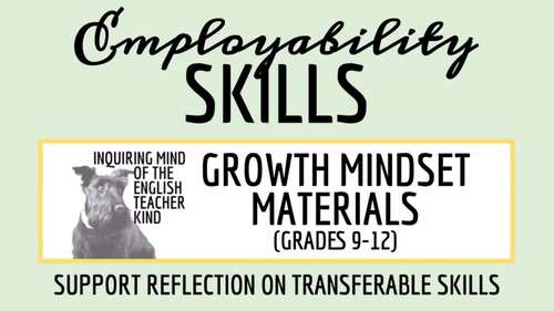 Employability Skills Activities for Job Interview Prep and Career Planning