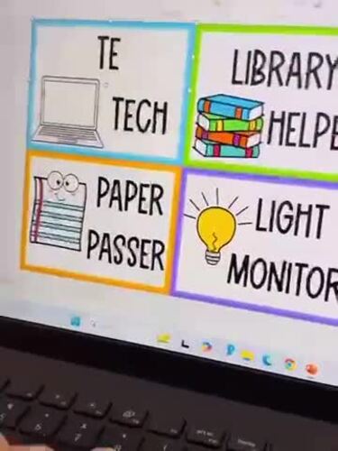 Classroom Jobs: EDITABLE Bulletin Board Display & Clip Chart | TPT
