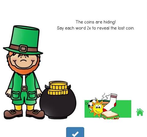 BOOM CARDS™ "S" Articulation All Positions: St. Patrick's Day | TpT