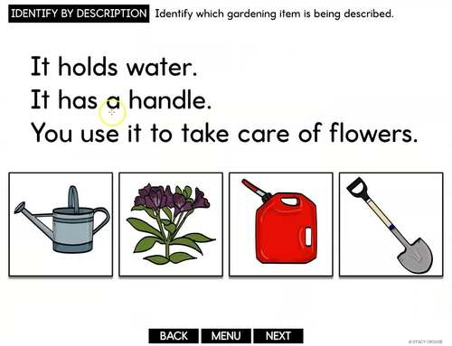 Garden Speech Therapy Activities for Language Articulation Mixed Groups ...