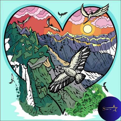 Love, Learn, and Color: Heart-Shaped Pages for Educational Delight by ...