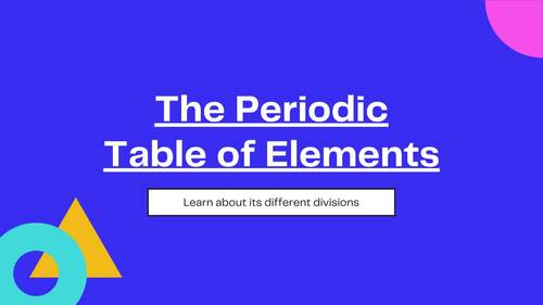 Free middle school chemistry videos | TPT