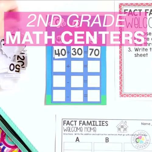 July Math Centers and Activities for 2nd Grade | Summer Math | TPT