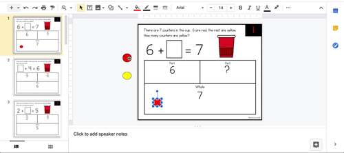 Addition to 10 Missing Addends Task Cards for Distance Learning | TpT