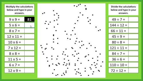 Digital Pixel Art NO PREP - St. Patrick's Day Multiplication and ...